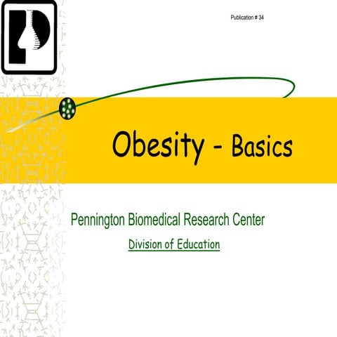 Obesity overview | PPTX