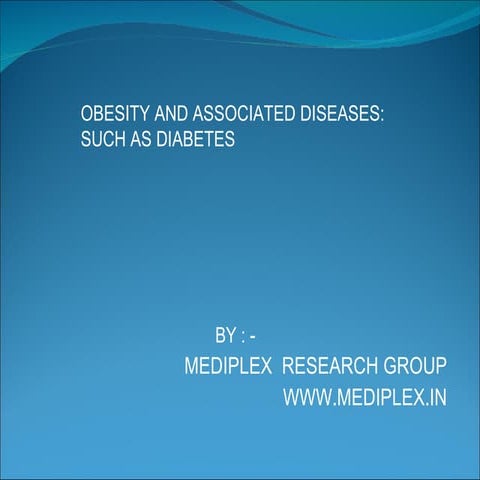 Obesity ppt 2 | PPT