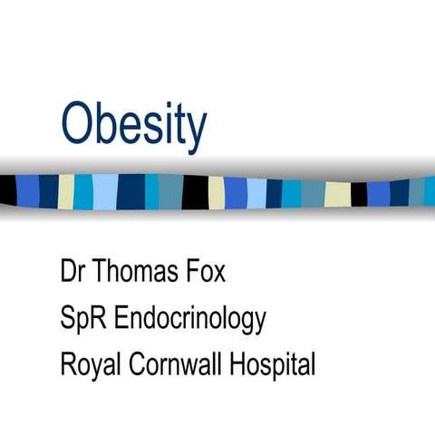 Edmonton obesity staging system | PPTX