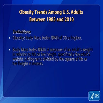 CDC Obesity Maps | PPT