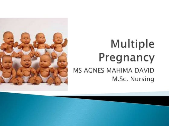 Multiple pregnancy | PPT