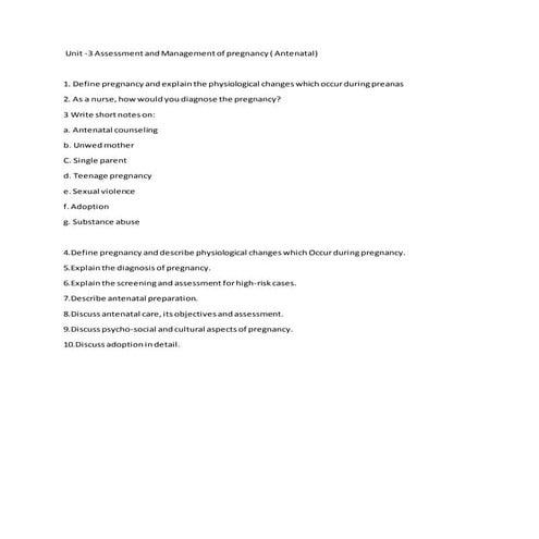 OBG Unit- 3 Questions.docx