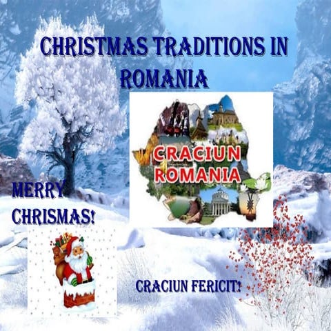 CHRISTMAS TRADITIONS IN ROMANIA | PPT
