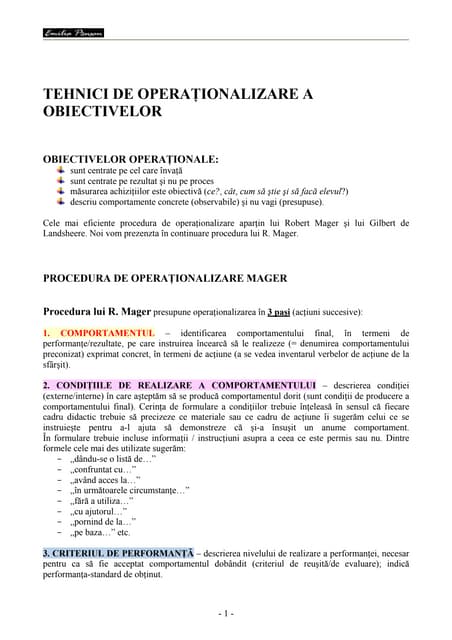 Referat necesitate model | DOC