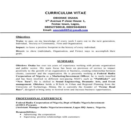 Normal CV | DOCX