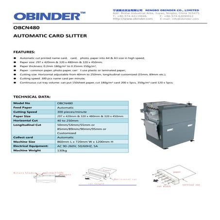 Obinder OBFJ1300 twin ring wire forming machine | PDF