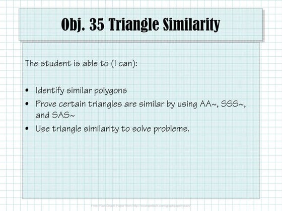 Right triangle similarity | PPT