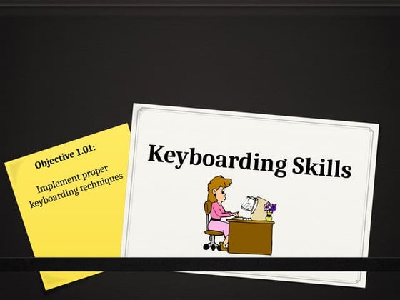 Introduction To Keyboarding And Document Processingppt1pptx Computer Peripherals Computing