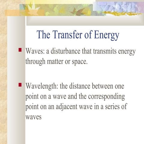 Obj 1 relationship between energy, force, and motion | PPT