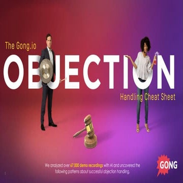 The Gong.io Objection Handling Training Deck | PDF