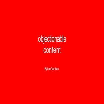 Objectionable Content: How to improve your customer’s experience and ...