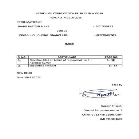 OBJECTION KRISHNA DEVI.pdf