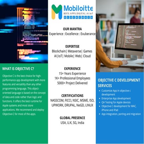 Objective C Development Services | PPT