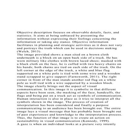 Objective description focuses on observable details, facts.docx