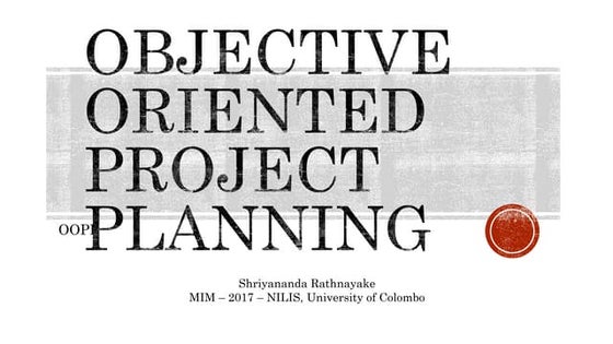 1.Objective Tree Analysis (1).pptx fundamental of project management ...