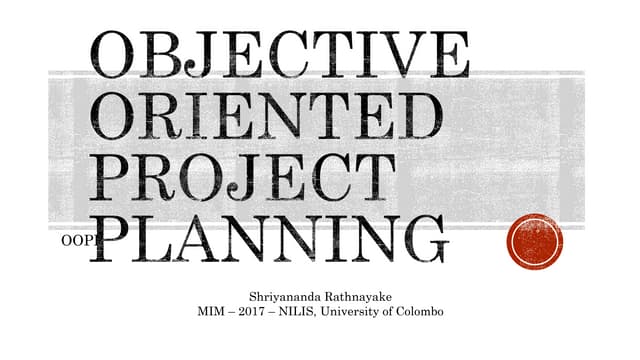 1.Objective Tree Analysis (1).pptx fundamental of project management needs objectivity tree ...