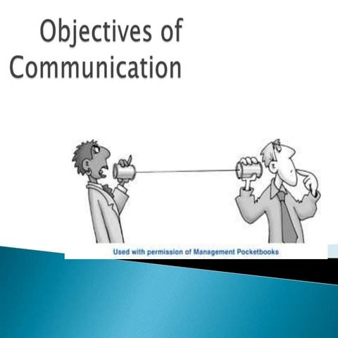 Objectives of communication1 | PPTX