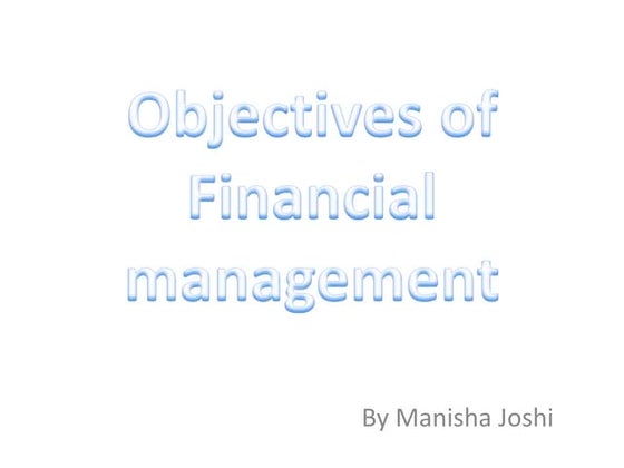 Advanced financial management | PPTX