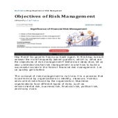 Objectives of Financial Risk Managemnt..pdf