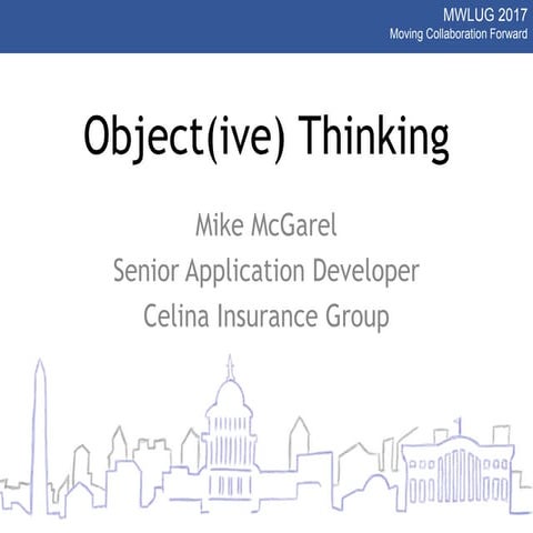 Object(ive) Thinking | PPT