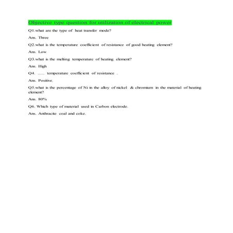 Objective type question | DOCX