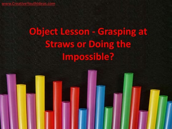 Youth Ministry Object Lesson - Gummy Worm Discipleship | PPT