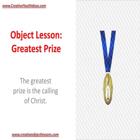 Object Lesson: Greatest Prize | PDF