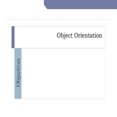 Object Orientation Pdf