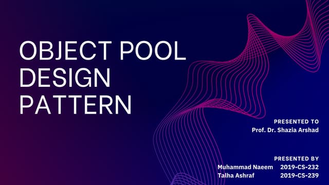 Object Pool Design Pattern.pdf Object Pool Design Pattern.pdf