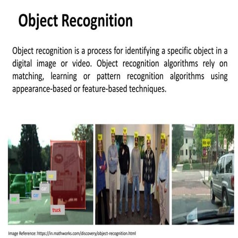 Object recognition | PPT