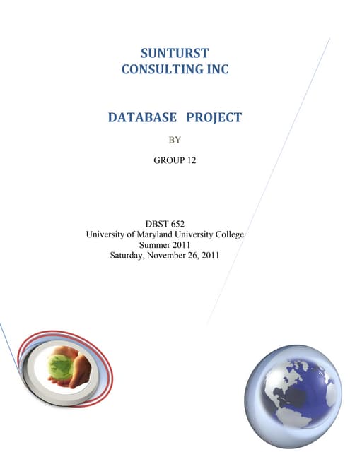 Object Relational Database Project Pdf