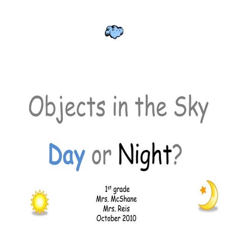 Objects in the sky for grade 3 pupil.pptx