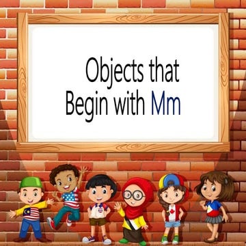 Objects that Begin with Mm | PPT