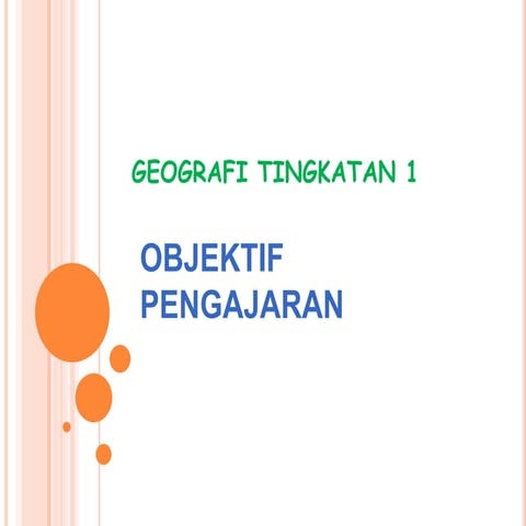 Objektif p&p | PPTX