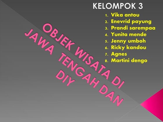 Central Java- Presentation | PPT