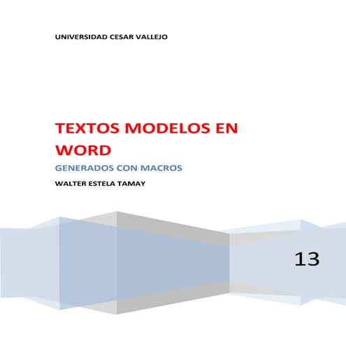 Objetos de word | DOCX