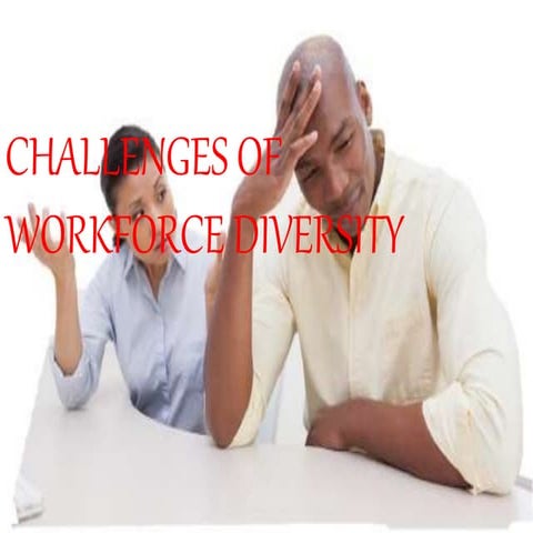 CHALLENGES OF WORKFORCE DIVERSITY | PPTX