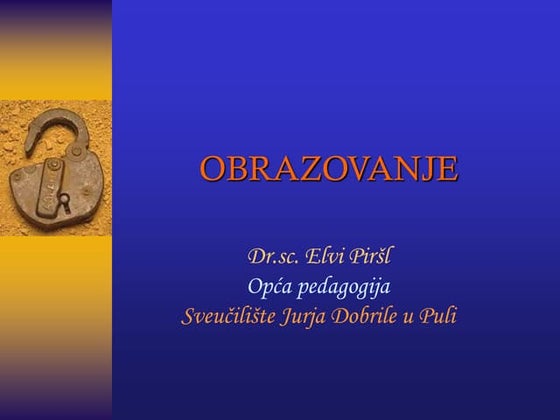 Odgoj kao temeljna funkcija porodice pedagogija-19 | PDF