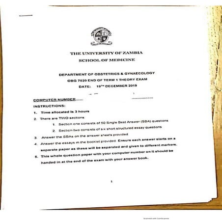 Obstetrics 2019 Final examination -1.pdf