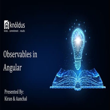 Observables In Angular Ppt