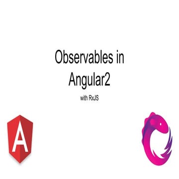 Observables In Angular2 Ppt