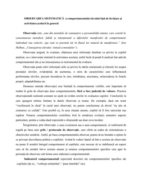 Referat necesitate model | DOC