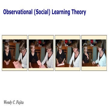 Observational (Social) Learning Theory | PPS