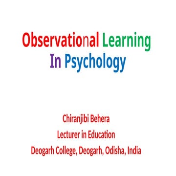 Observational Learning In Psychology.pptx