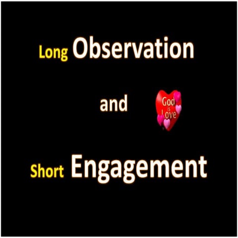 Observation and engagement | PPT