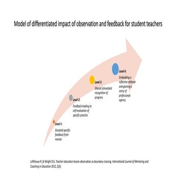 Observation and feedback impact model by Rachel Lofthouse | PPT
