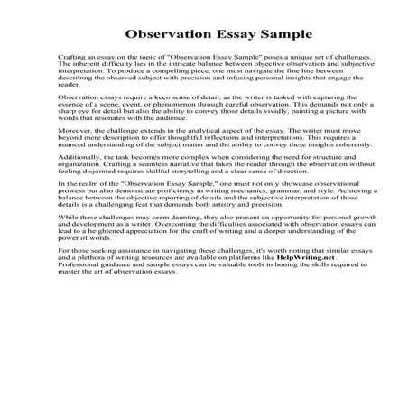 Observation Essay Sample.pdf