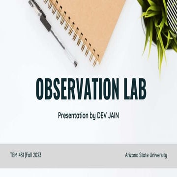 Observation Lab.pptx