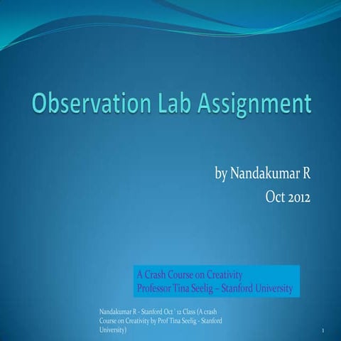 Coach-12 presentations