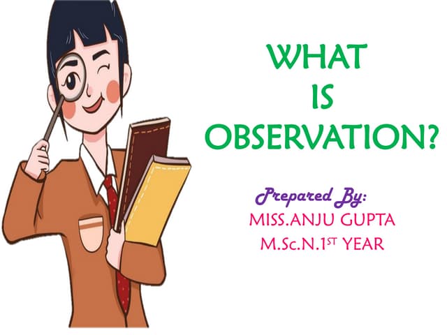Observation Method | PPT